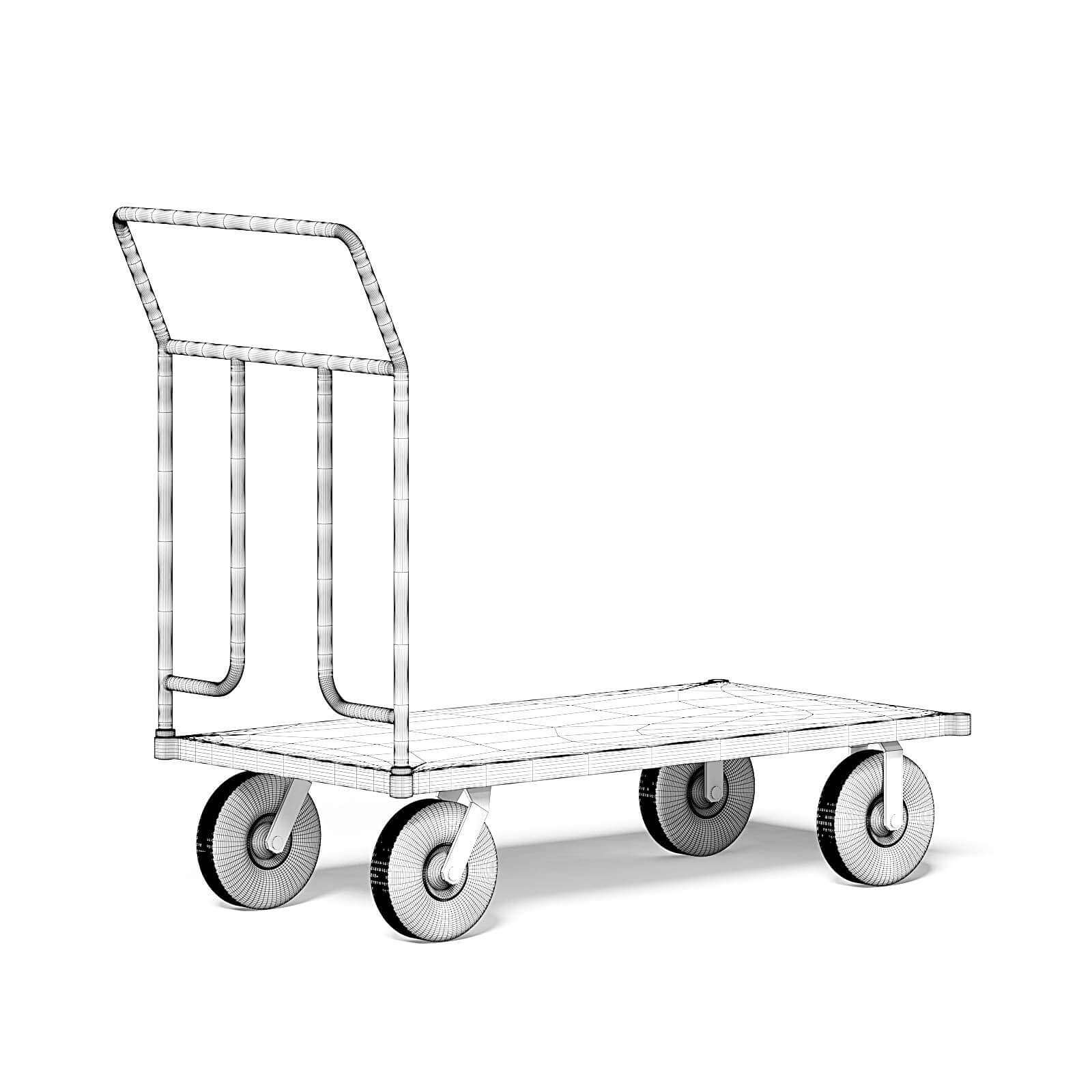 Trolley - 3D Model by cgaxis