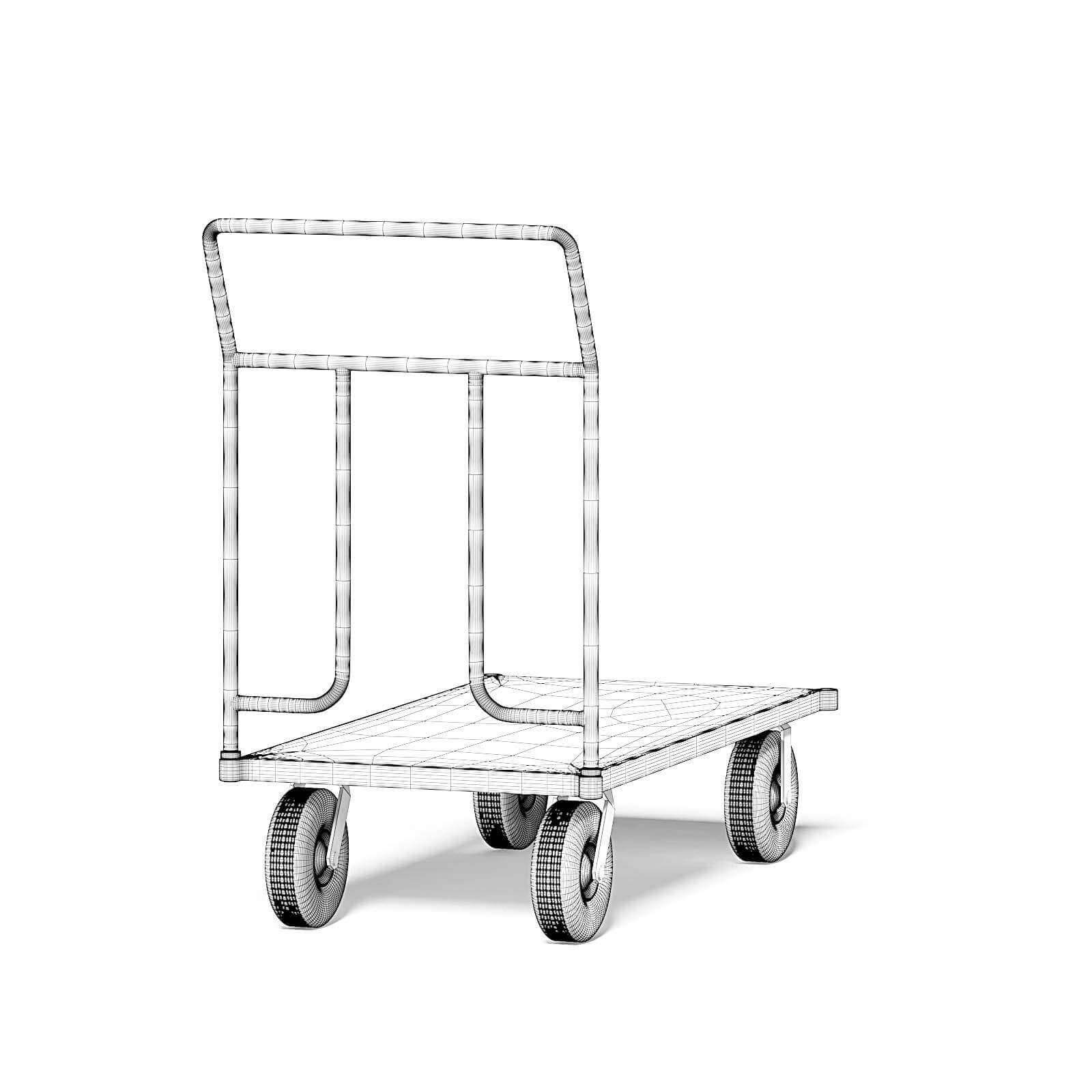 Trolley - 3D Model by cgaxis