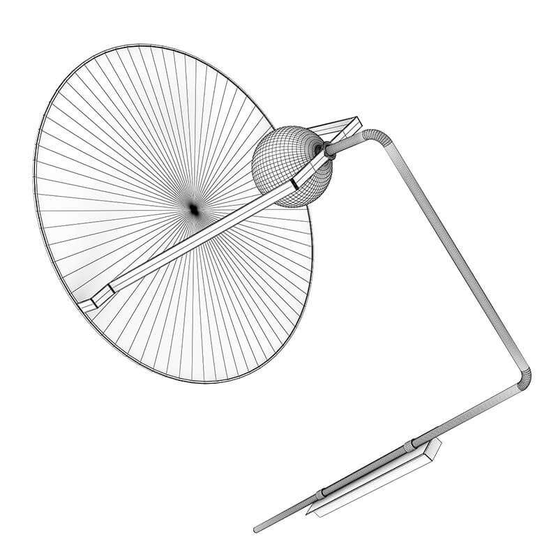 Wall Lamp with Diffuser - 3D Model by cgaxis