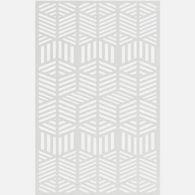 White Wall Panel - 3D Model by cgaxis