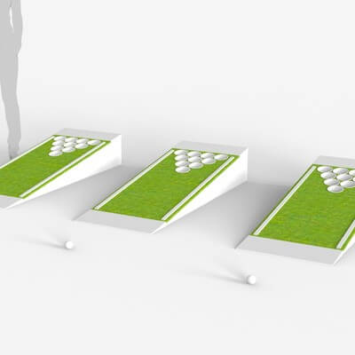 Beer Pong Golf - 3D Model by CGBee