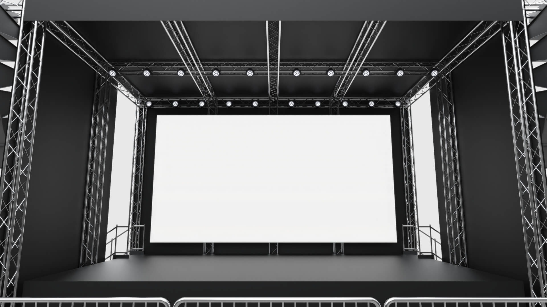 Concert Stage 1 - 3D Model by CGBee