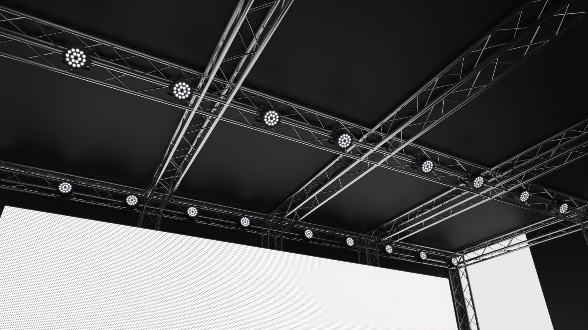 Concert Stage 1 - 3D Model by CGBee