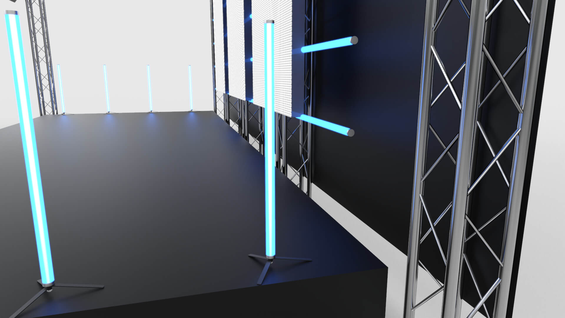 Concert Stage 2 - 3D Model by CGBee