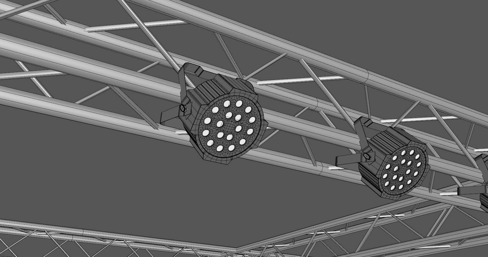 Concert Stage 5 - 3D Model by CGBee