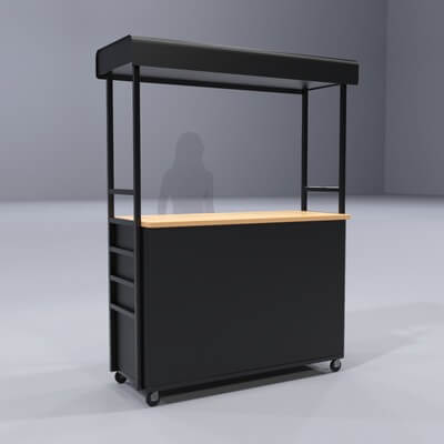 Pop Up Cart 1 - 3D Model by CGBee