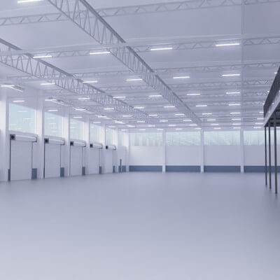 Warehouse Interior 2 - 3D Model by CGBee