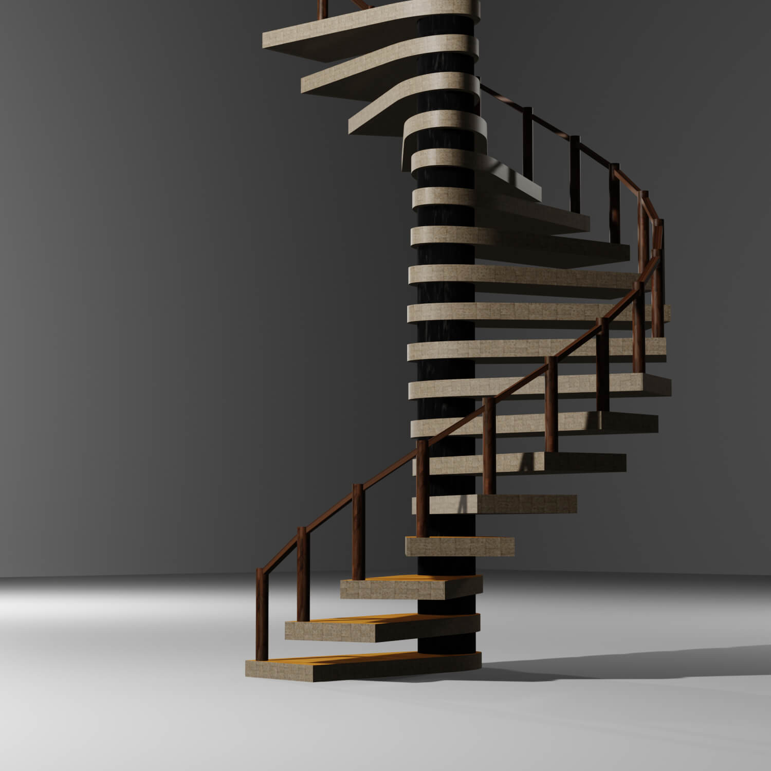 Staircase-Model 3D Model by cgDesigner
