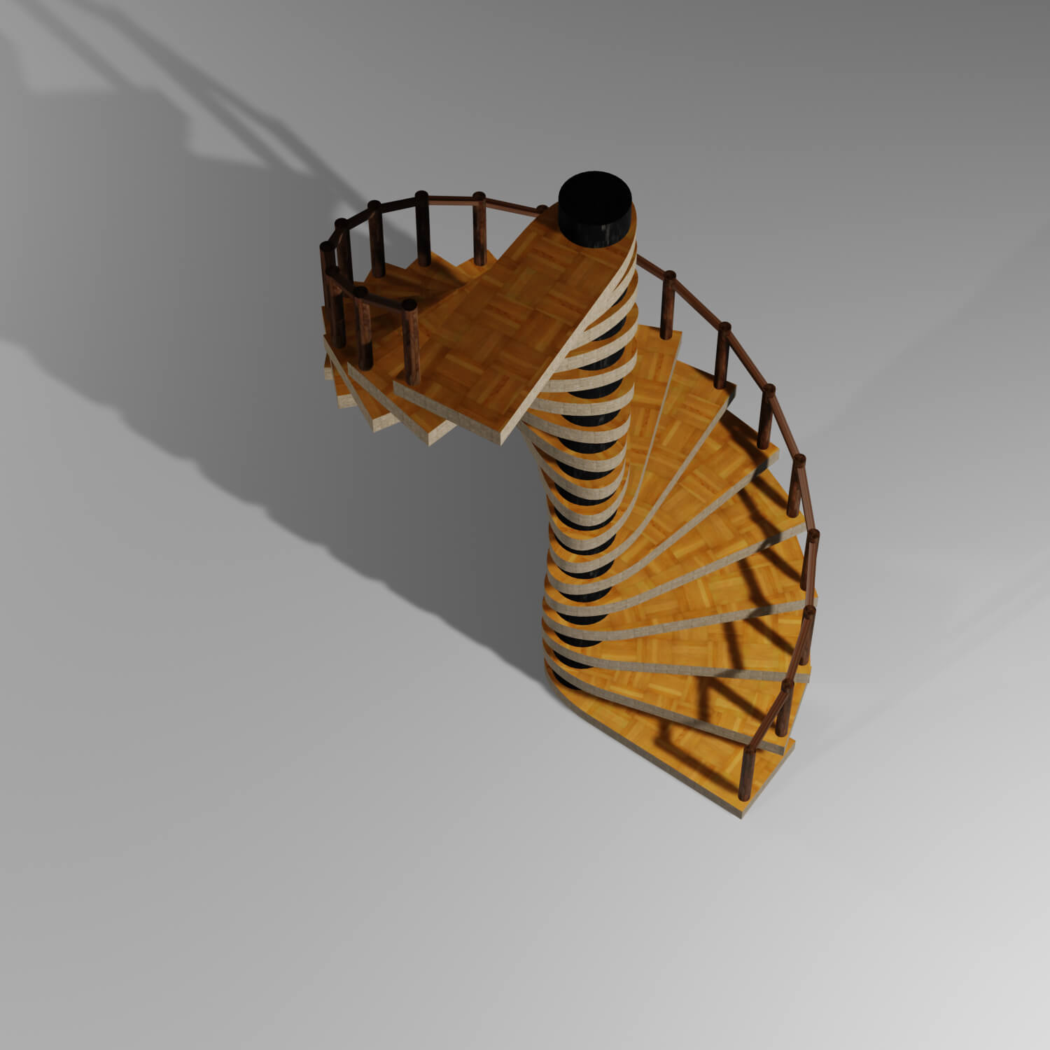 Staircase-Model 3D Model by cgDesigner