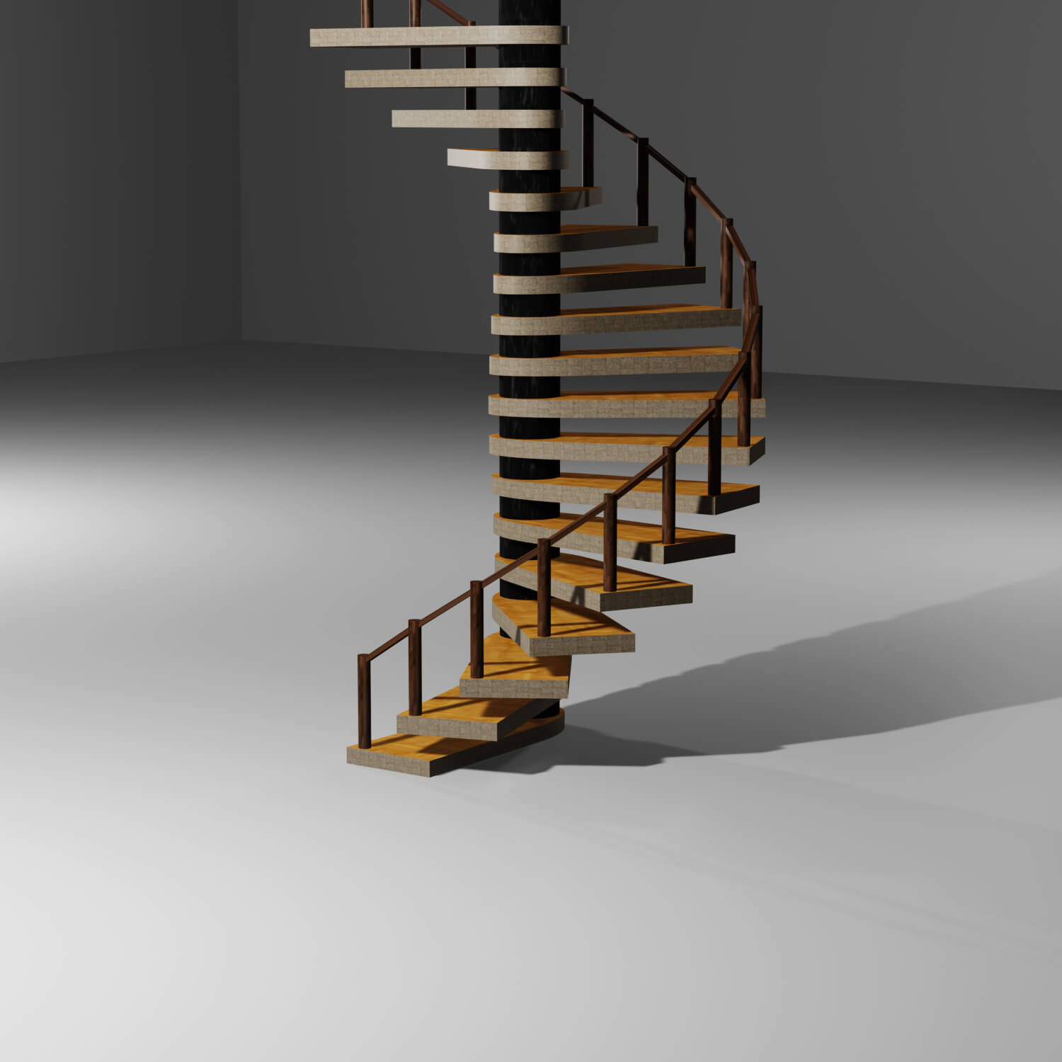 Staircase-Model 3D Model by cgDesigner