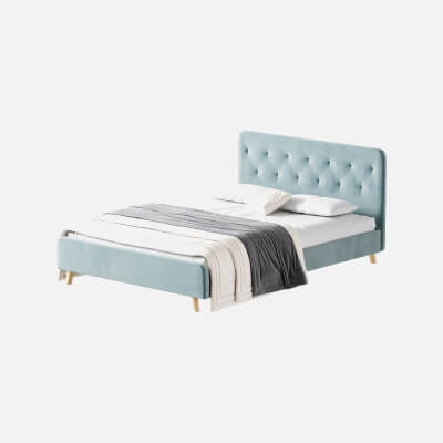 Emmerson Upholstered Low Rise Bed Frame - 3D Model by cgdoca