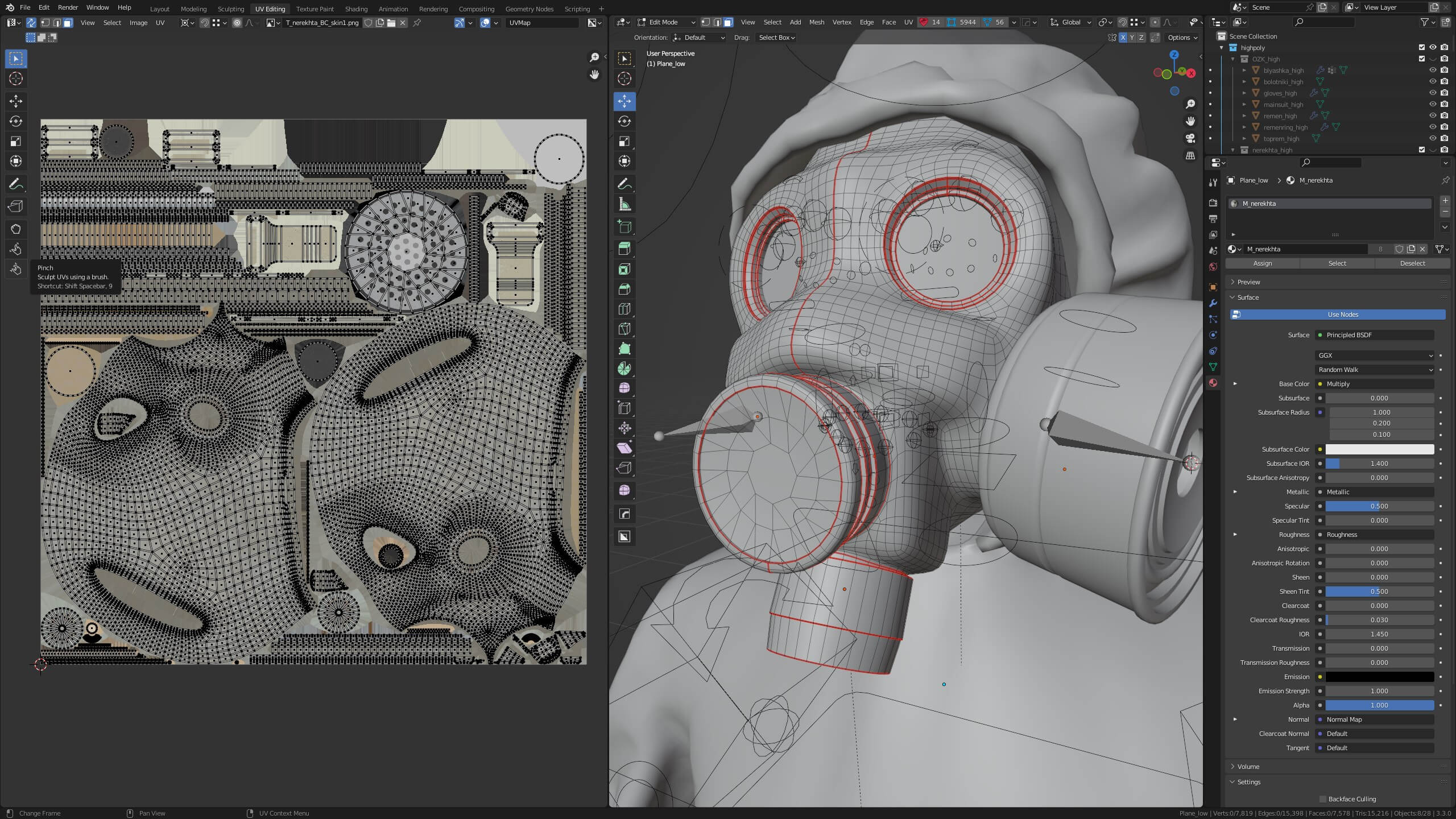 Hazmat Suit OZK - 3D Model by CGFED