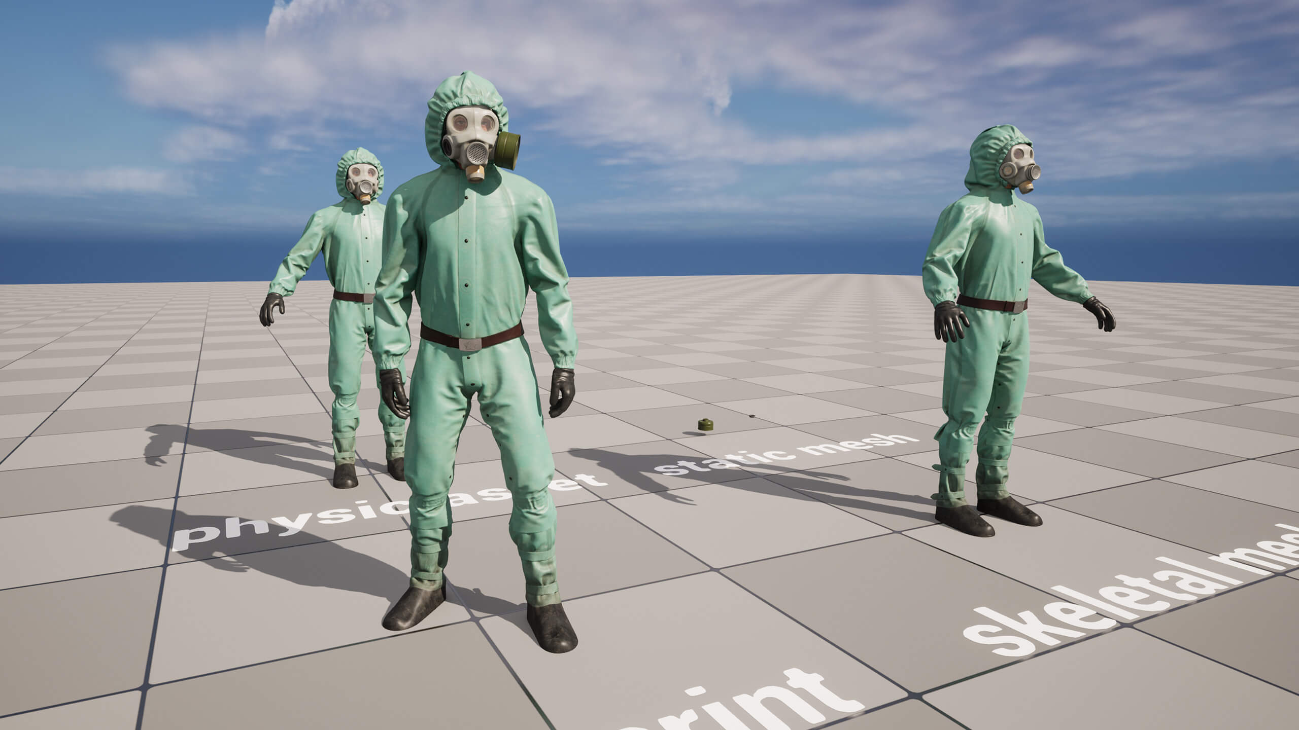 Hazmat Suit OZK - 3D Model by CGFED