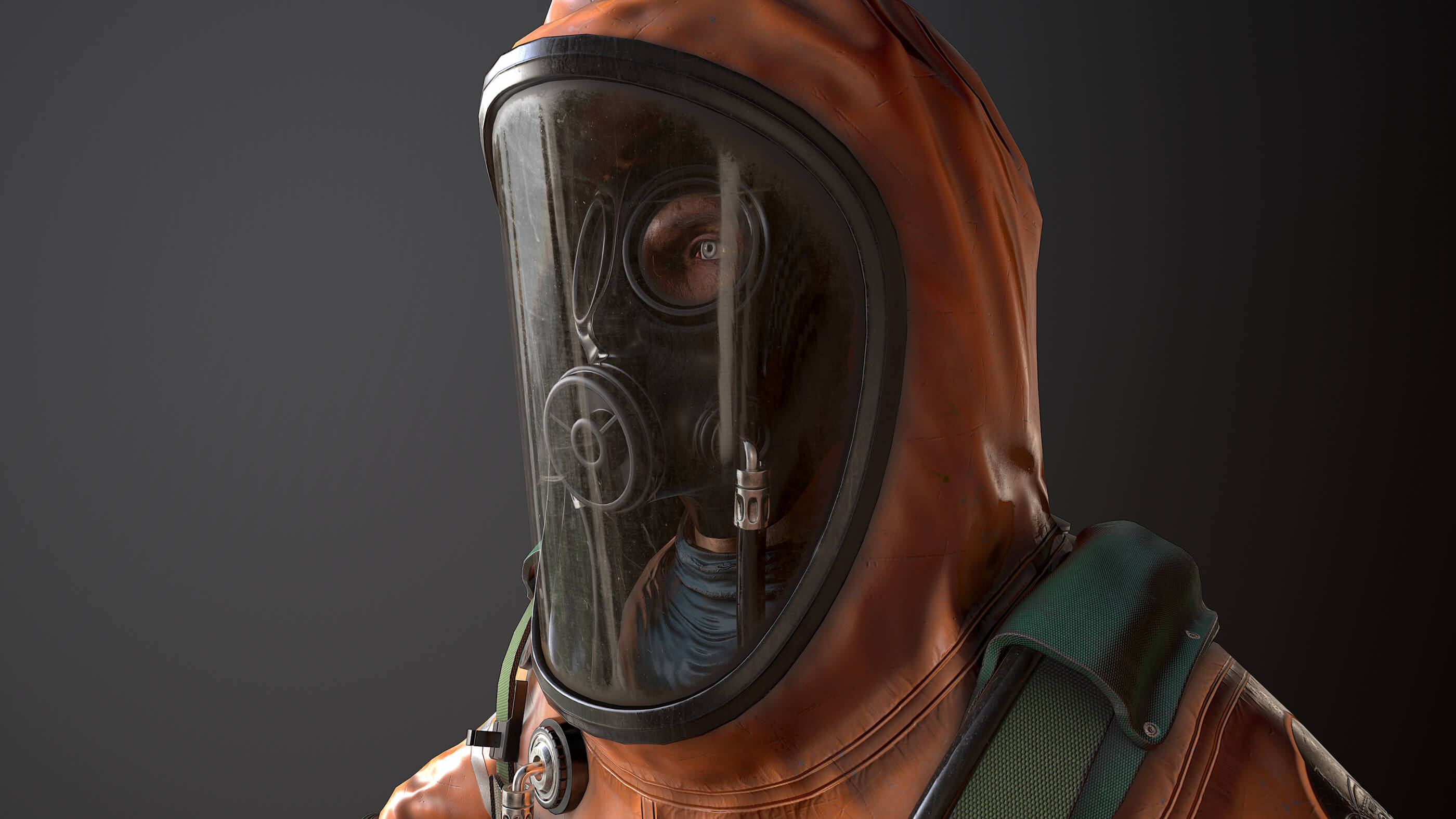 Military Hazmat Suit - 3D Model by CGFED