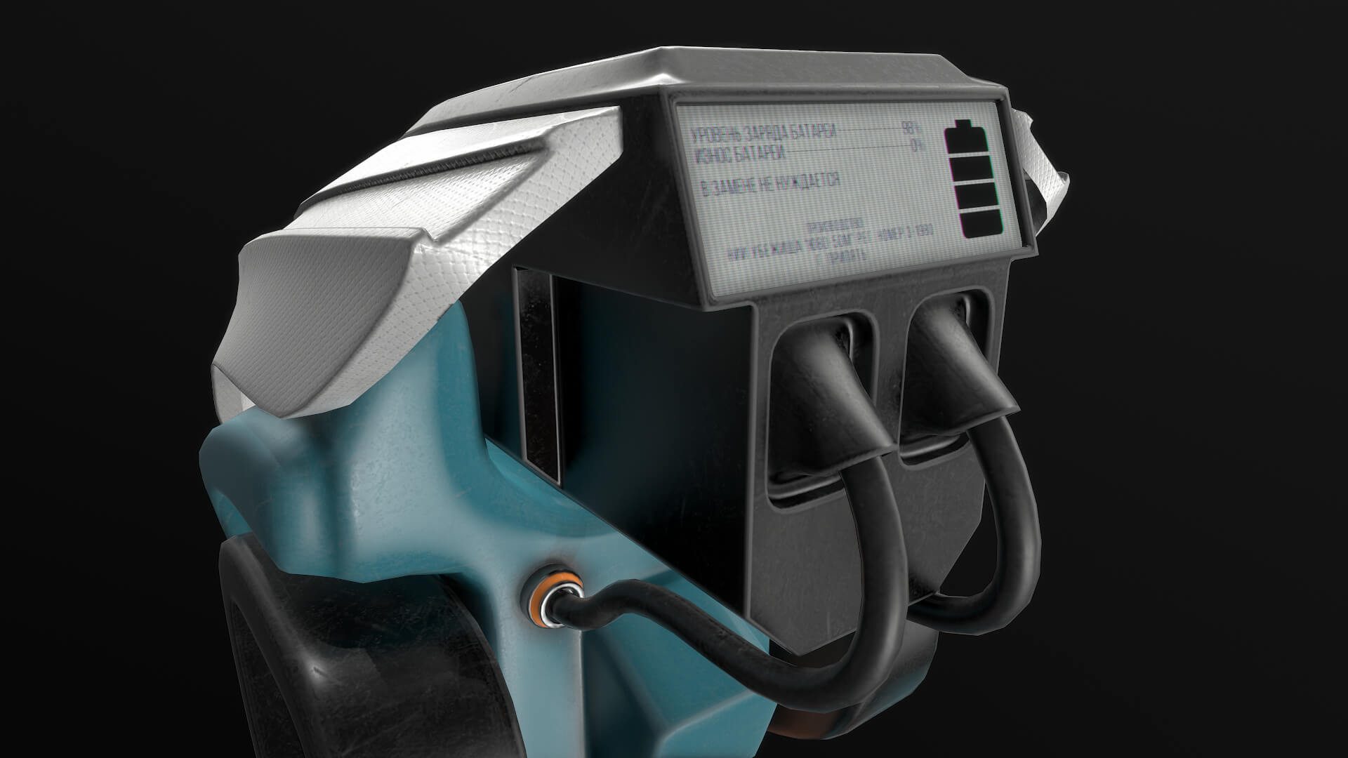 Sci-Fi Robot RM26 3D Model by CGFED