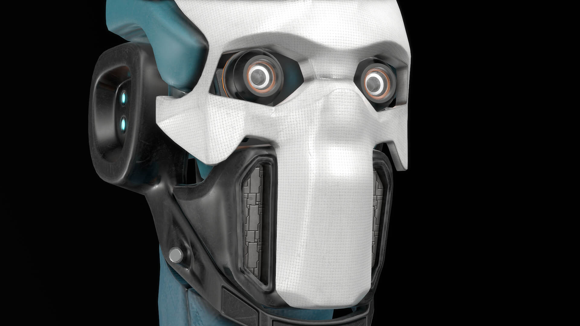 Sci-Fi Robot RM26 3D Model by CGFED