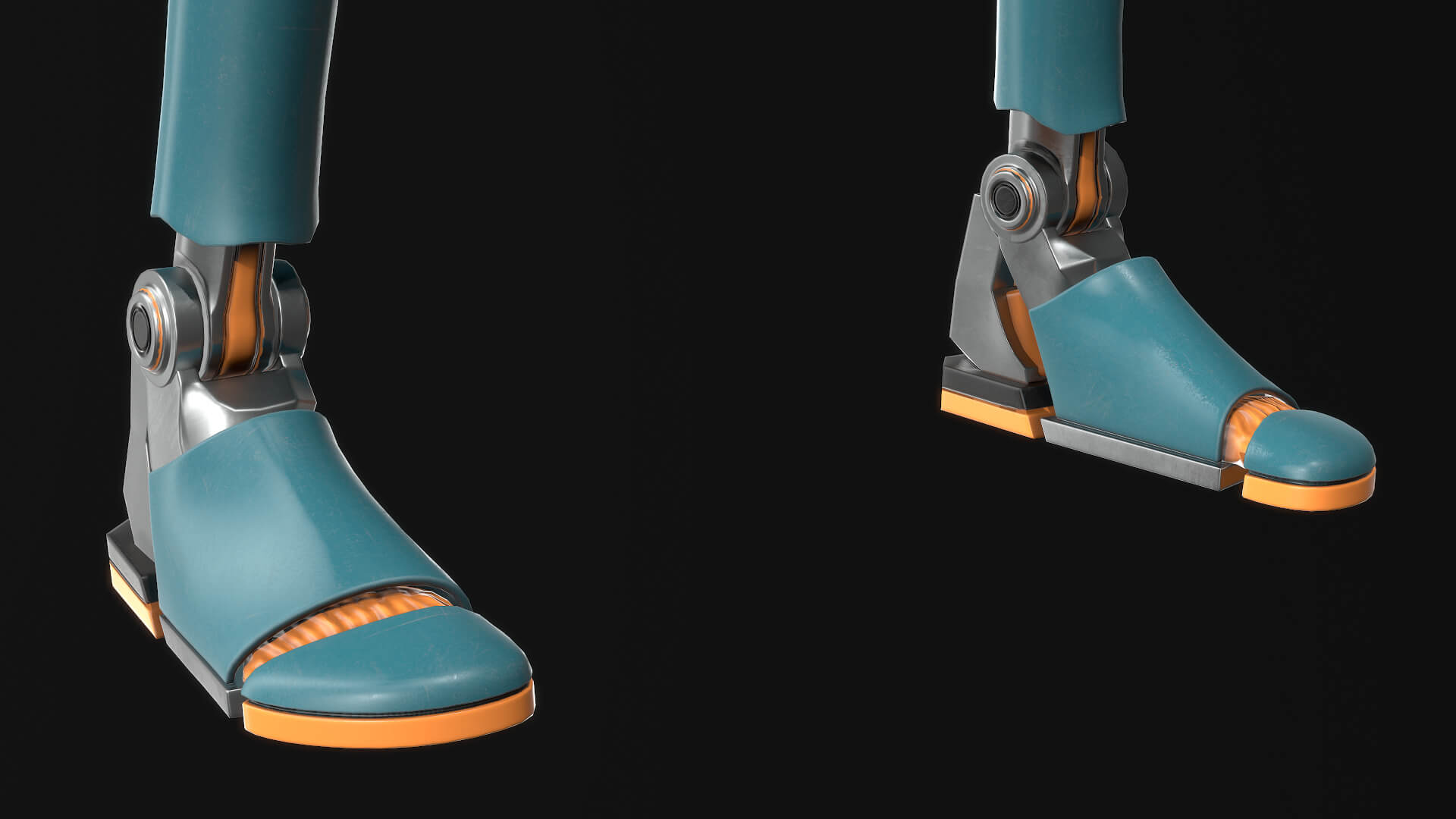 Sci-Fi Robot RM26 3D Model by CGFED