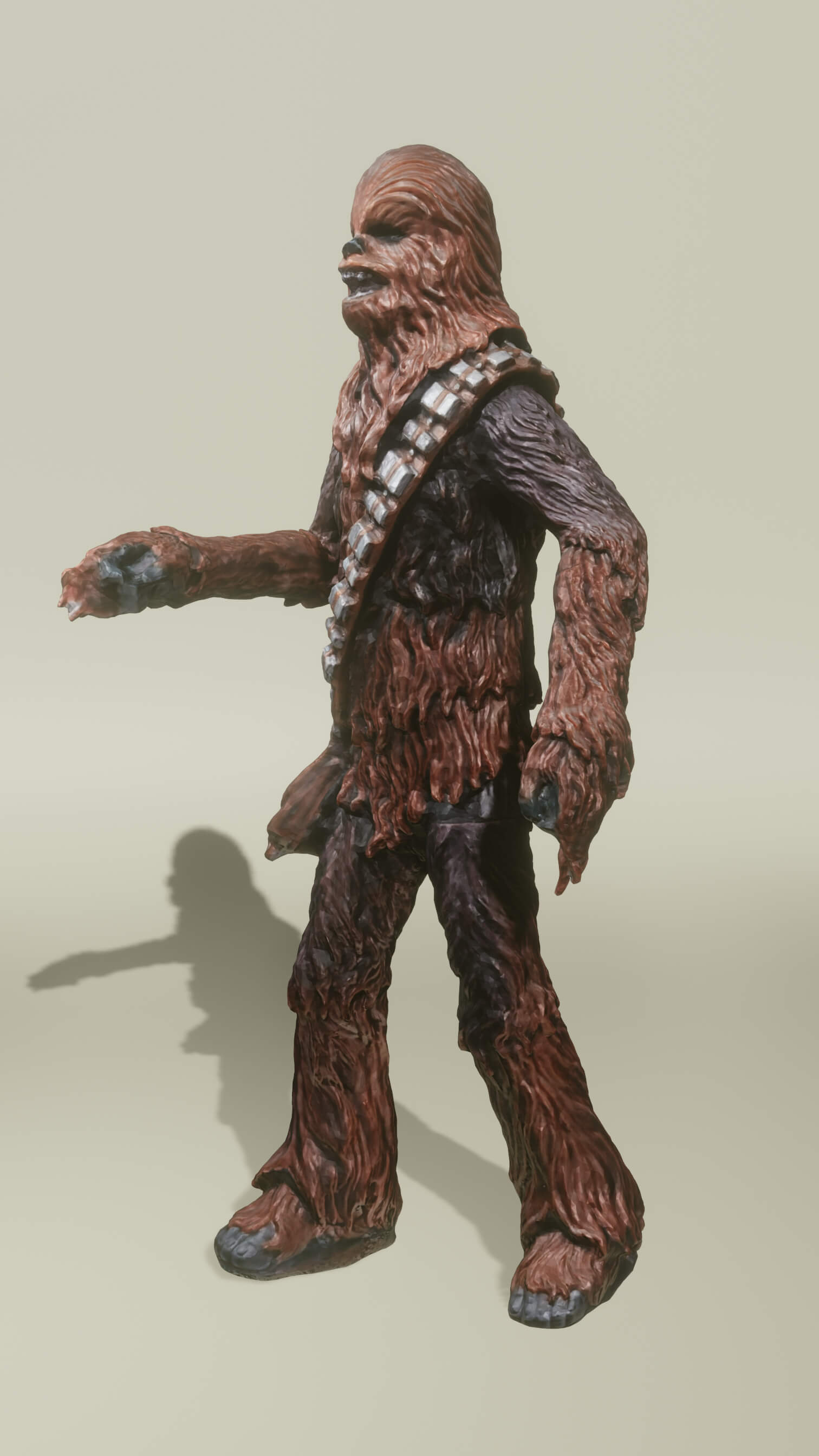 Chewbacca Action Figure - 3D Model by CGFighunter