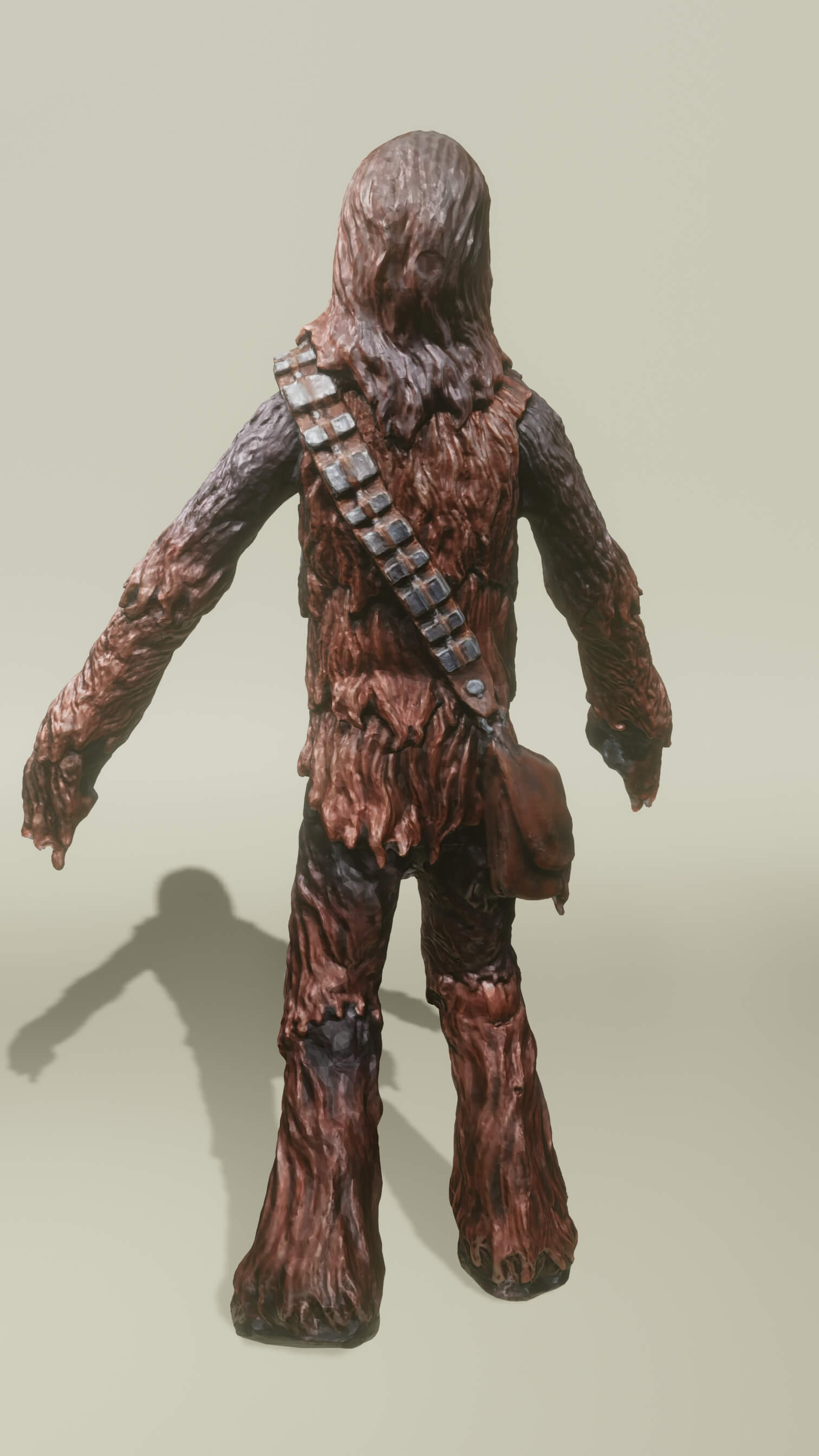 Chewbacca Action Figure - 3D Model by CGFighunter