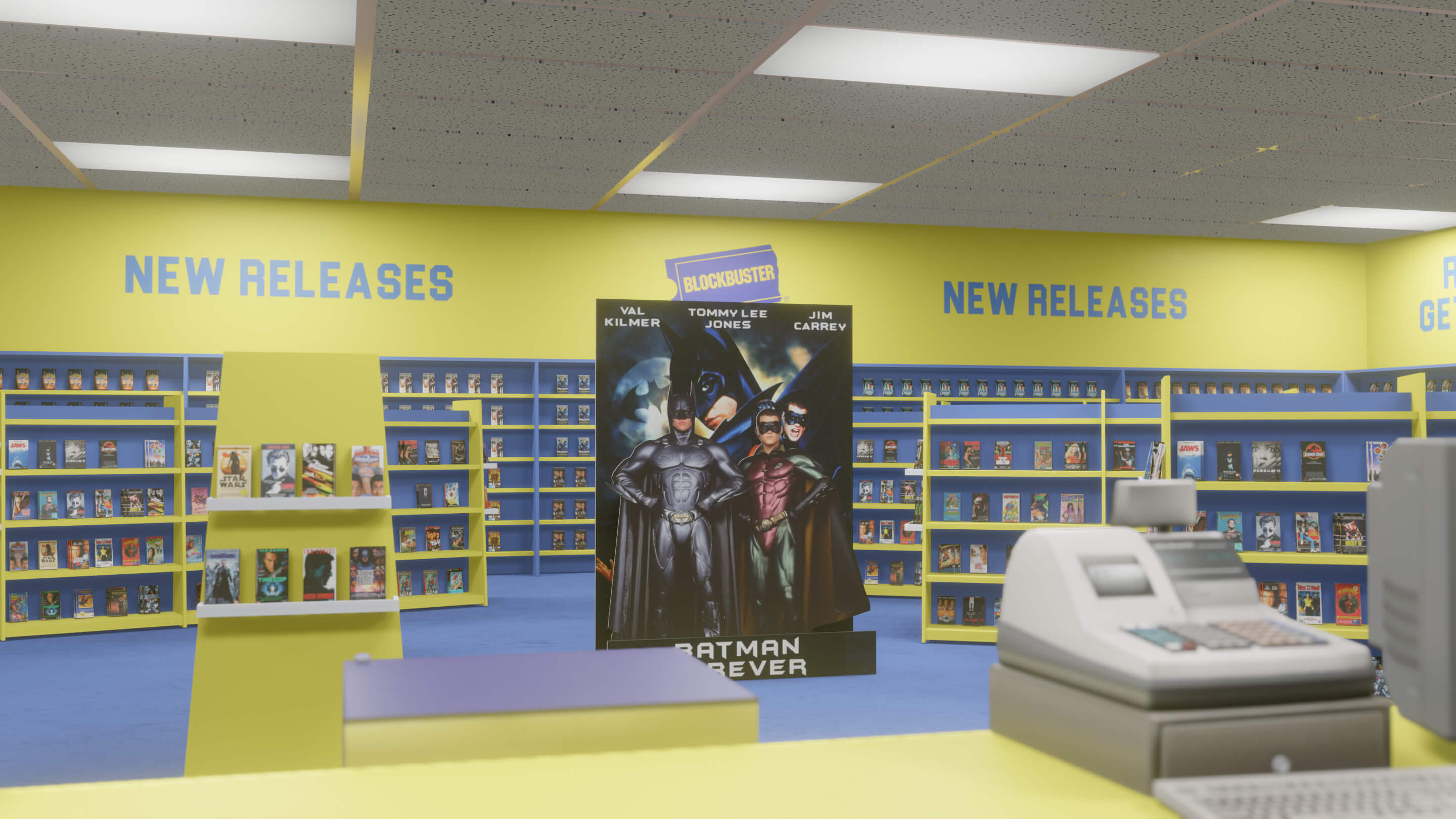 Retro Video Rental Store - 3D Model by CGFighunter