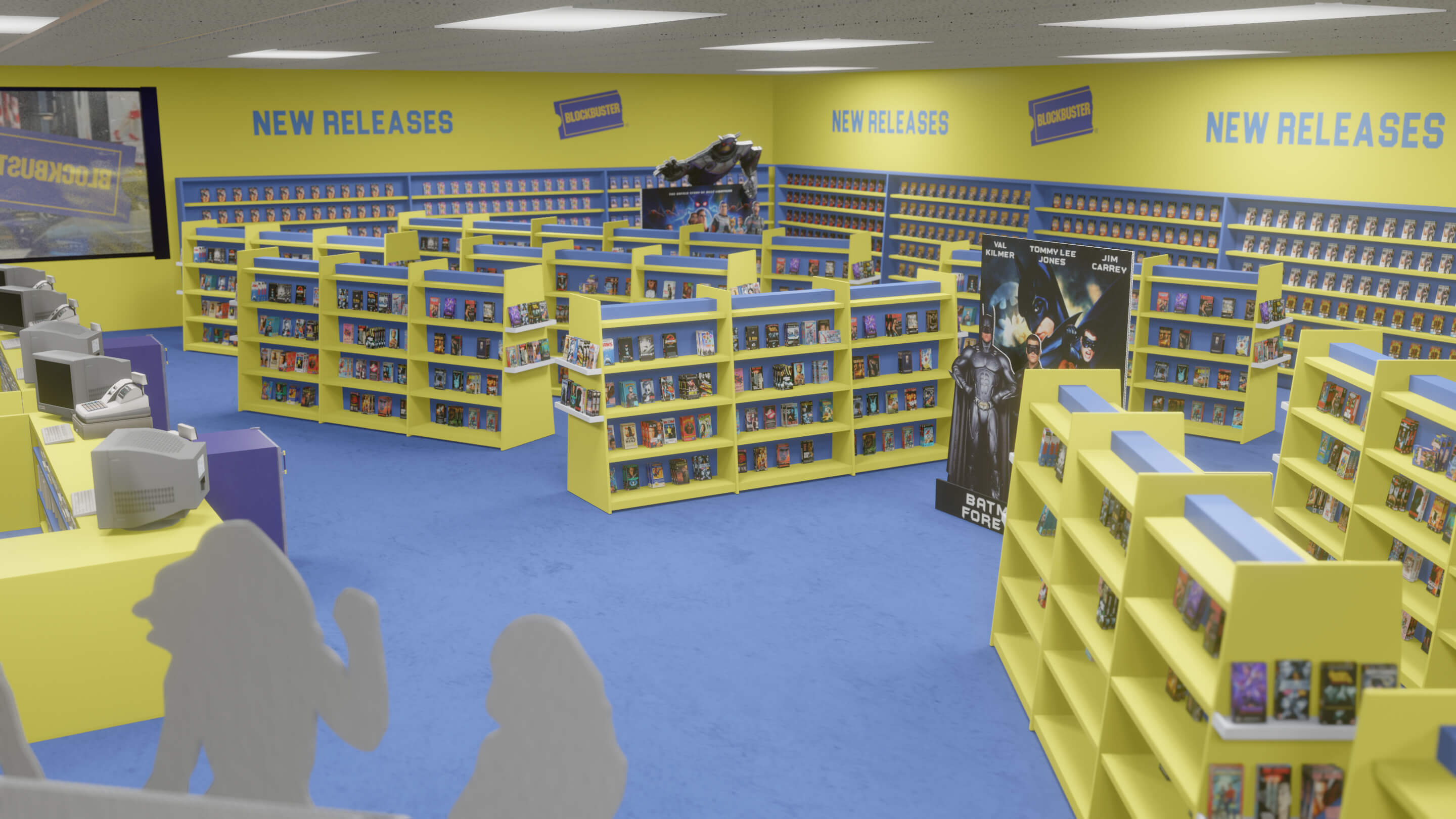 Retro Video Rental Store - 3D Model by CGFighunter