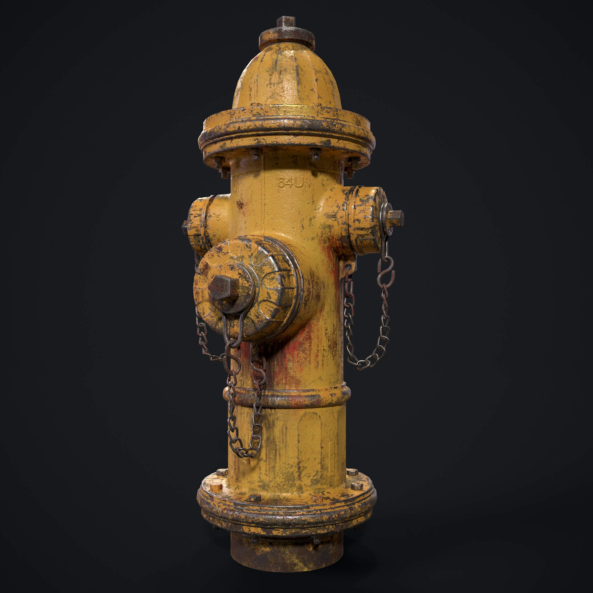 Fire Hydrant - 3D Model by CGgears