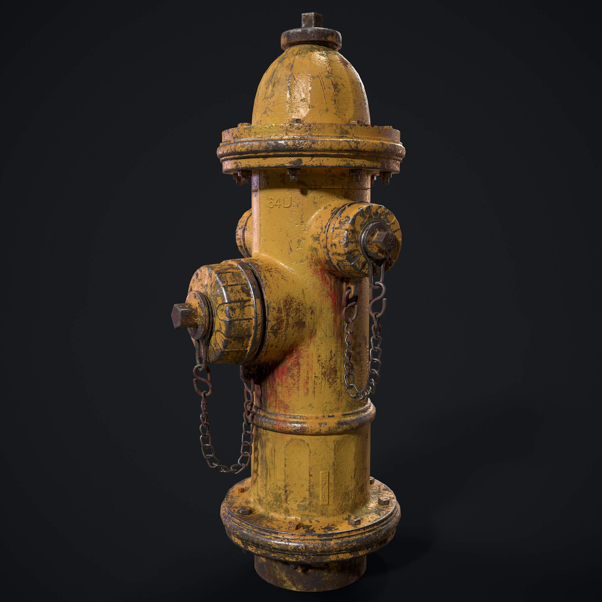 Fire Hydrant - 3D Model by CGgears