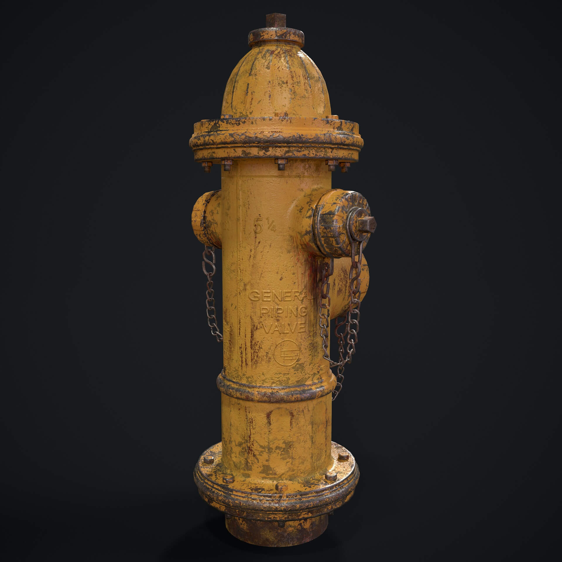 Fire Hydrant - 3D Model by CGgears