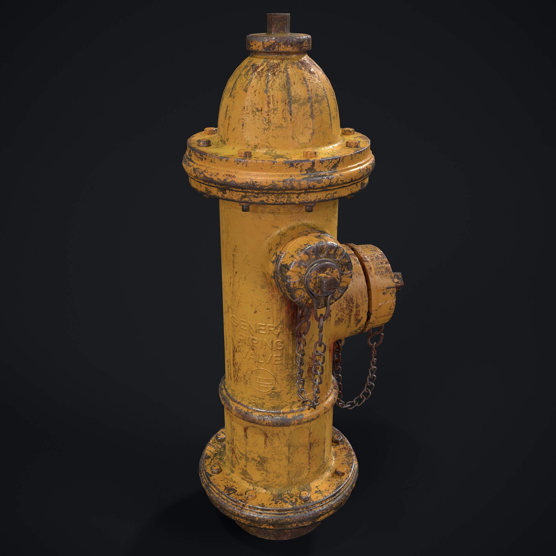Fire Hydrant - 3D Model by CGgears