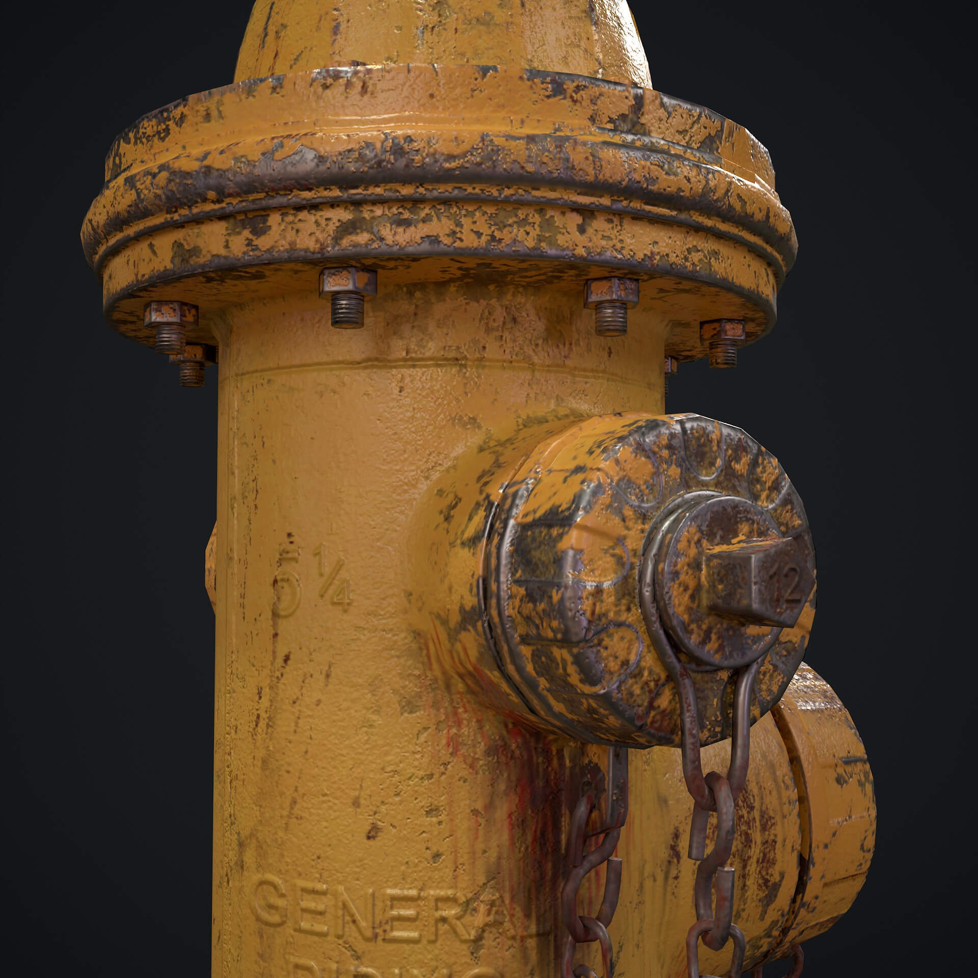 Fire Hydrant - 3D Model by CGgears