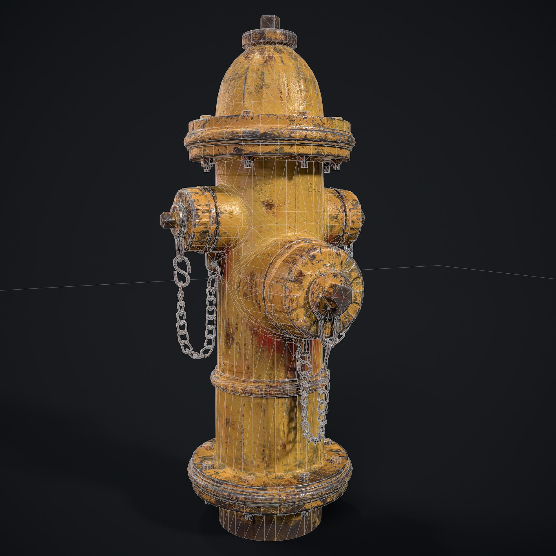 Fire Hydrant - 3D Model by CGgears