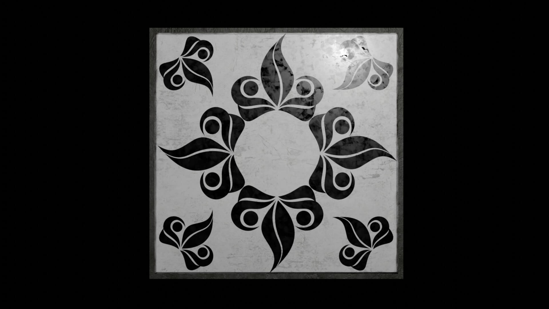 Antique Tiles - 3D Model by CGHawk