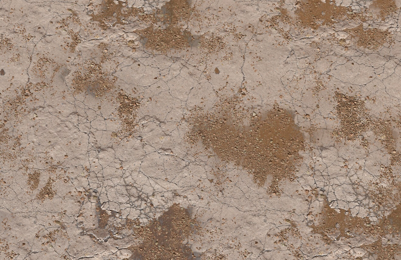 Apocalyptic Concrete PBR Texture by CGHawk