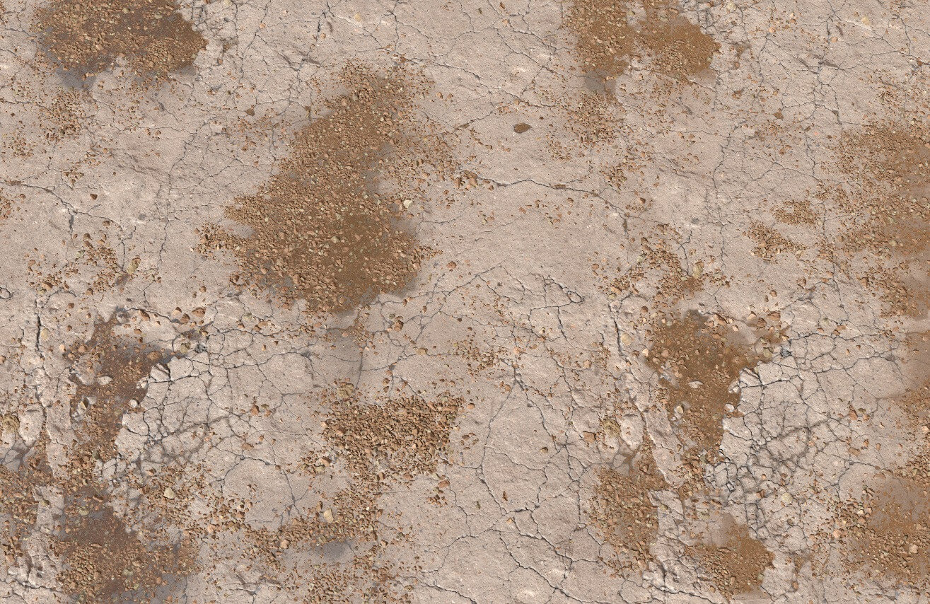 Apocalyptic Concrete PBR Texture by CGHawk