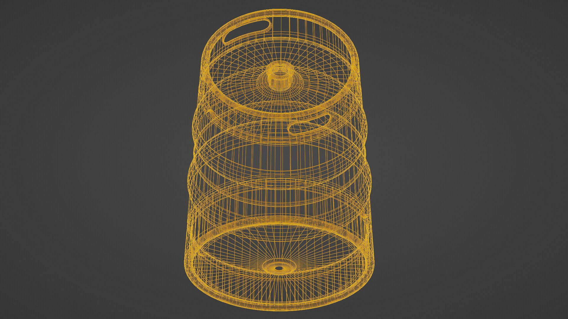 Beer Barrel - 3D Model by CGHawk