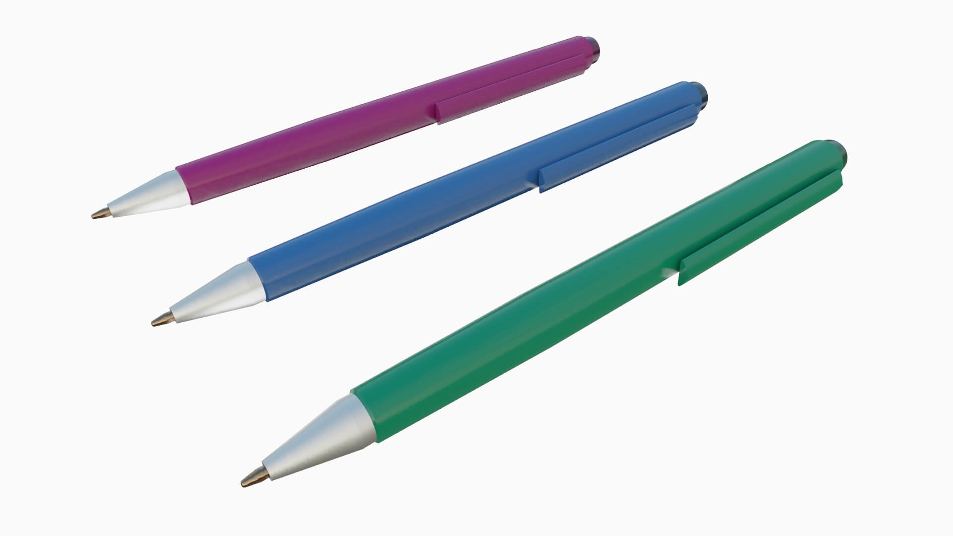 Ballpoint Pen - 3D Model by CGHawk