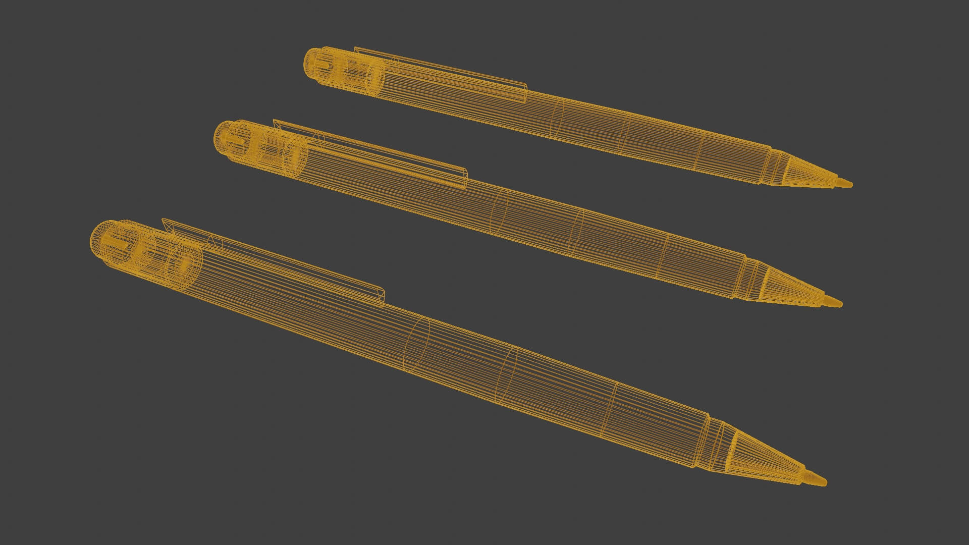 Ballpoint Pen - 3D Model by CGHawk