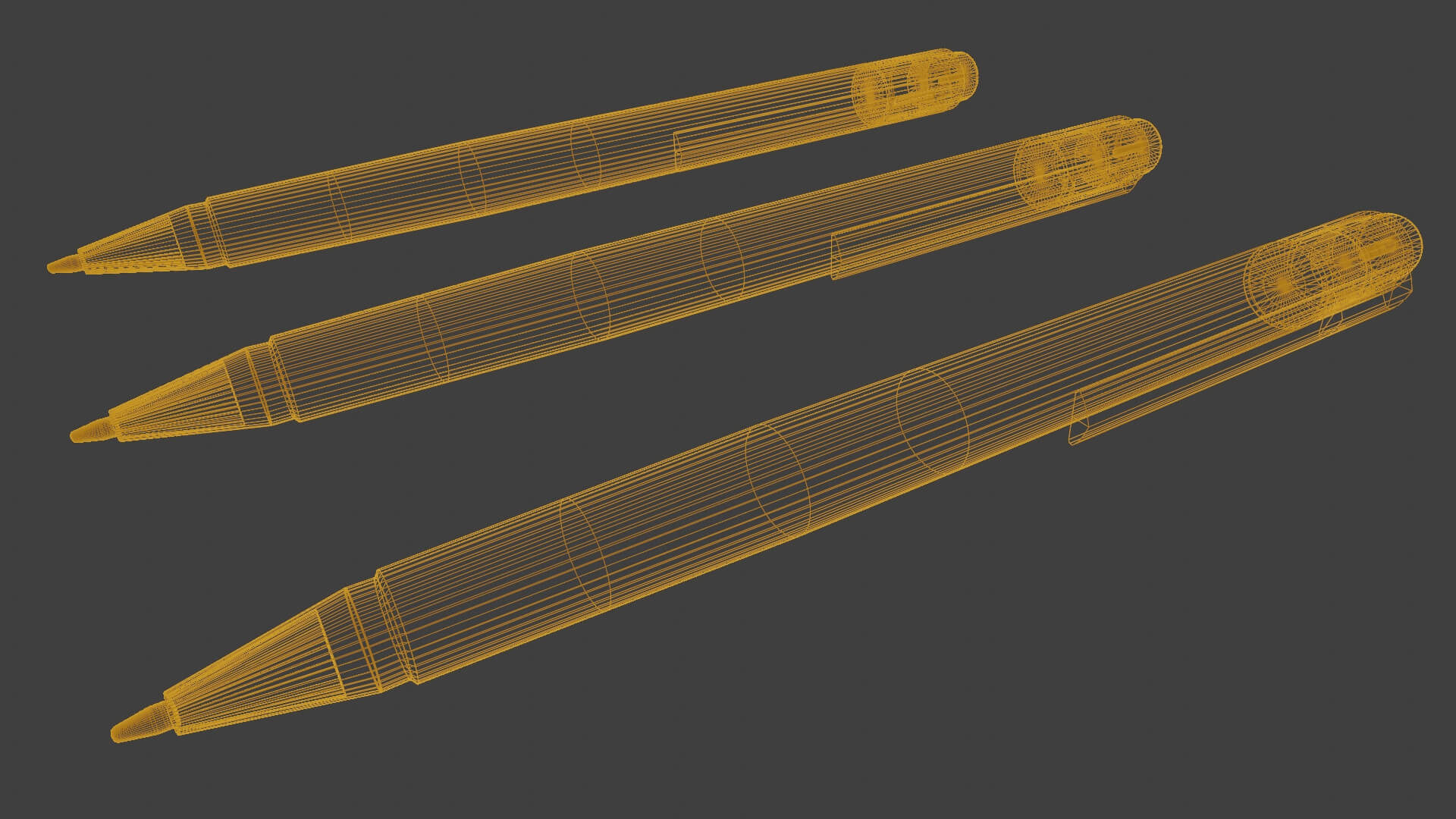 Ballpoint Pen - 3D Model by CGHawk