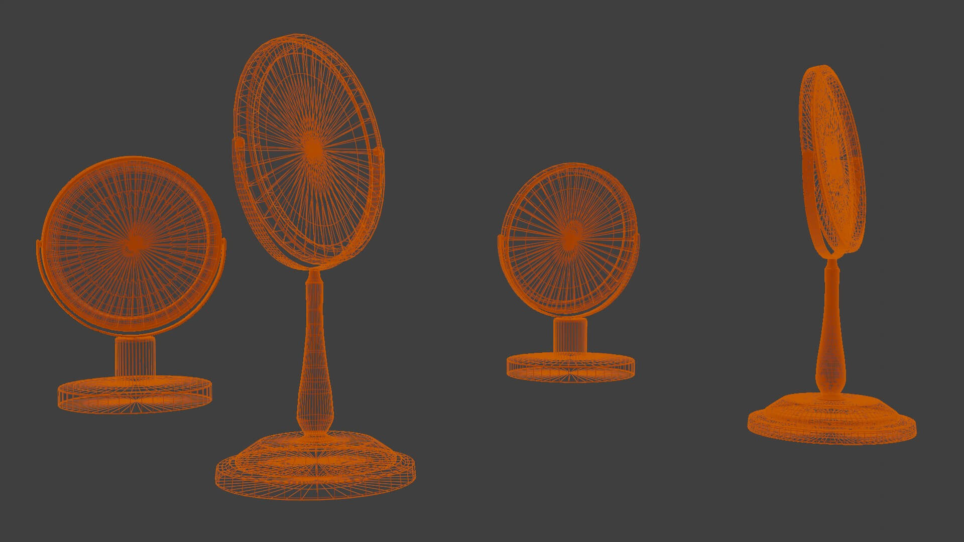 Bathroom Mirror Set - Free 3D Model by CGHawk