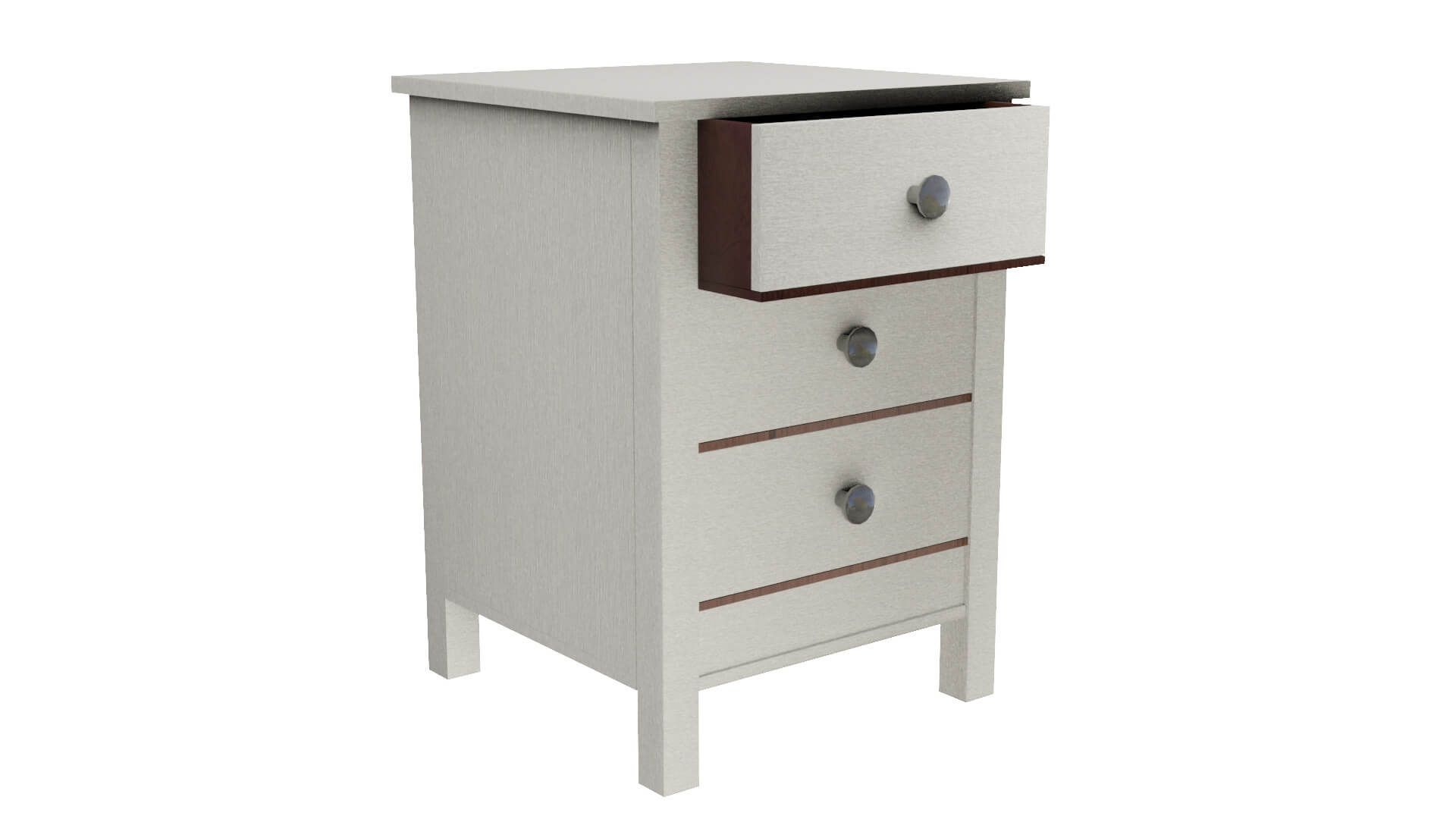 Bedside Cabinet - 3D Model by CGHawk