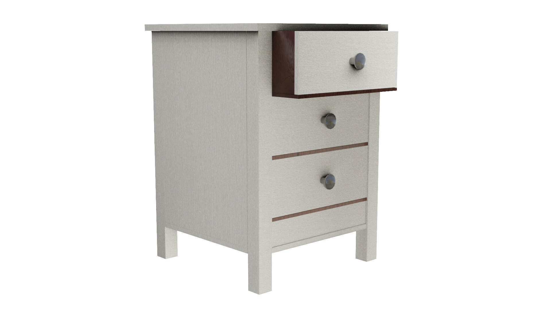 Bedside Cabinet - 3D Model by CGHawk