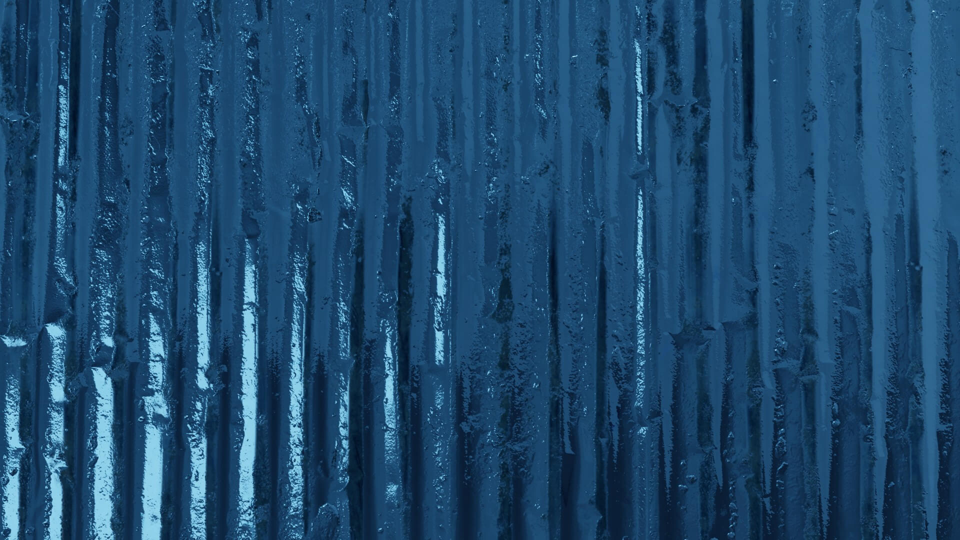 Blue Corrugated Steel PBR Texture by CGHawk