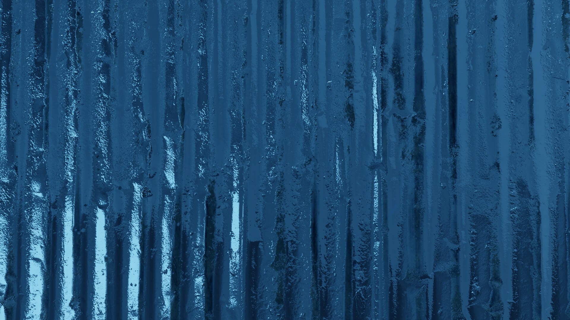 Blue Corrugated Steel PBR Texture by CGHawk