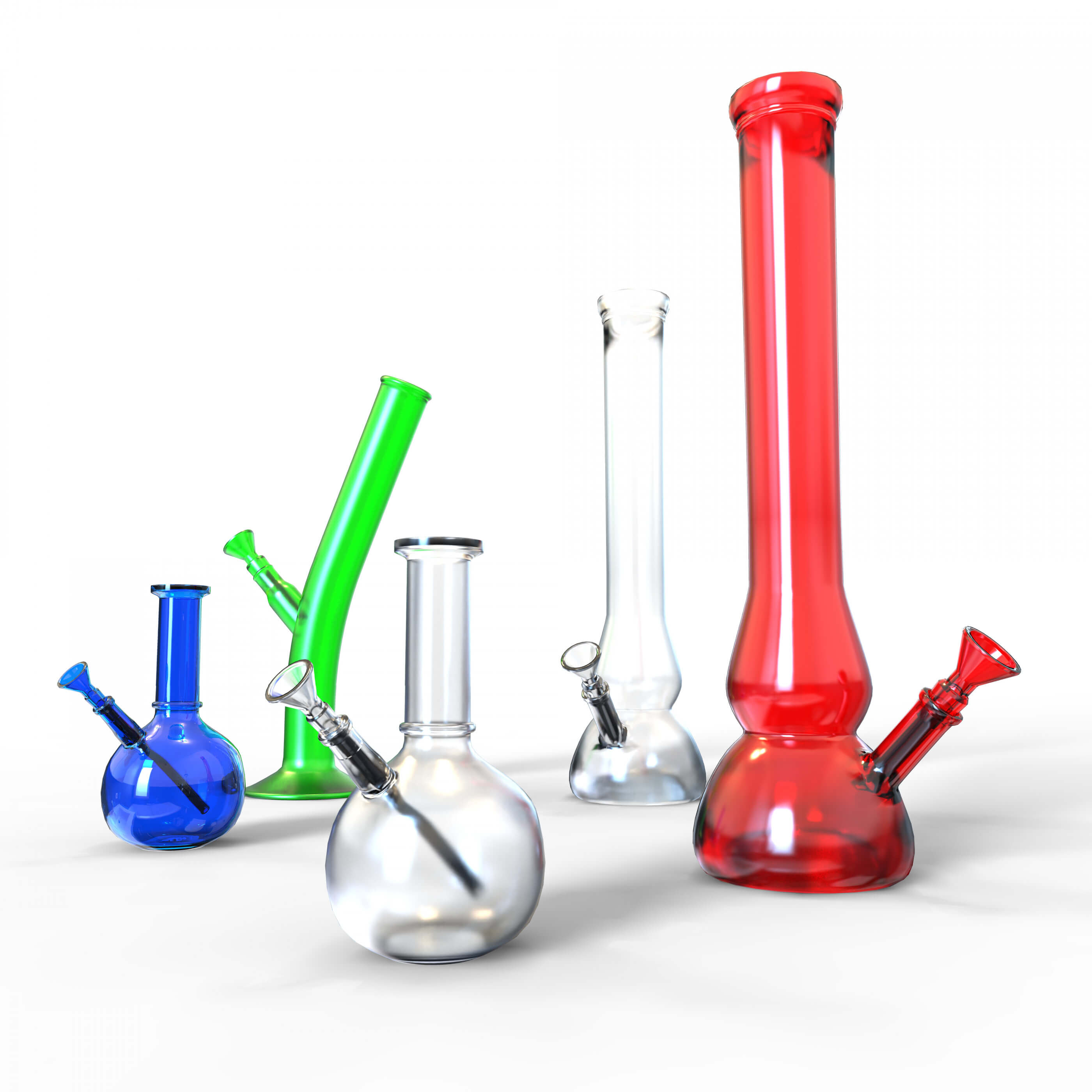 Bong Collection - 3D Model by CGHawk