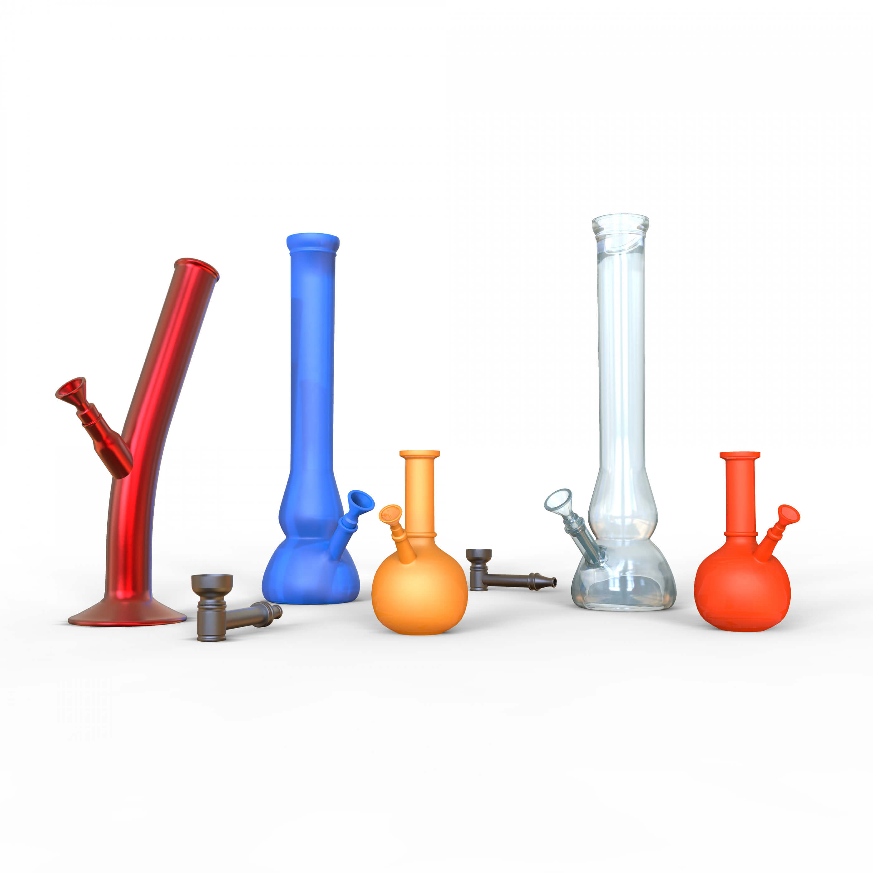 Bong Collection - 3D Model by CGHawk