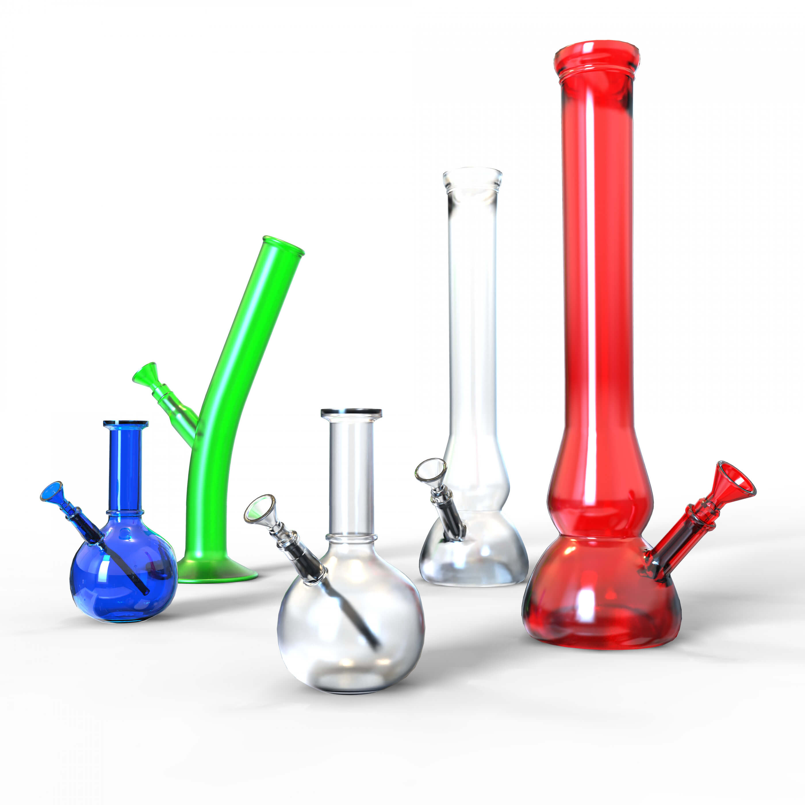 Bong Collection - 3D Model by CGHawk