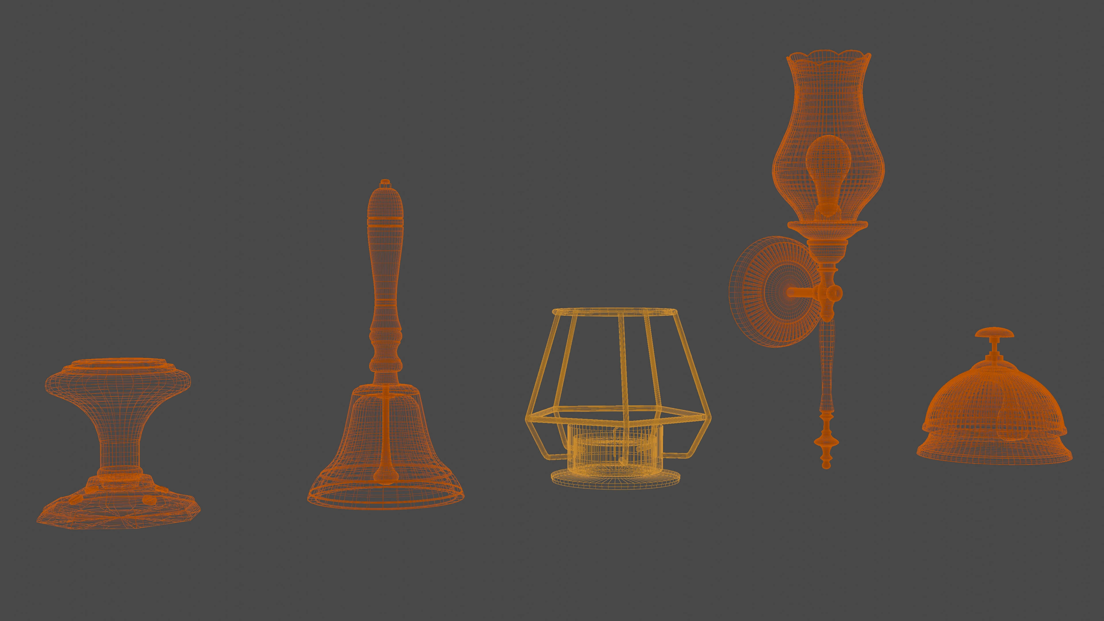 Brass 3D Model Collection by CGHawk