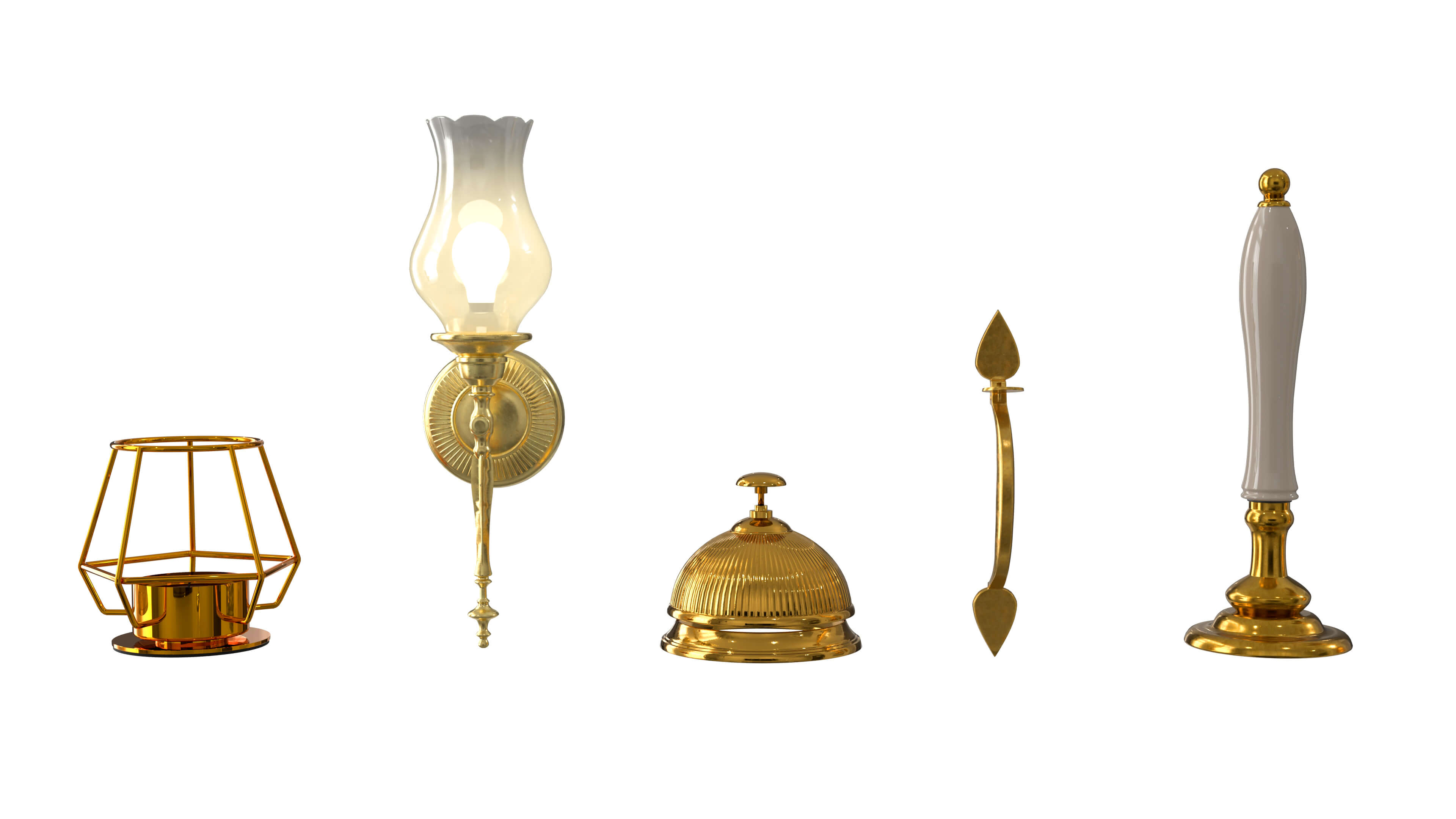 Brass 3D Model Collection by CGHawk