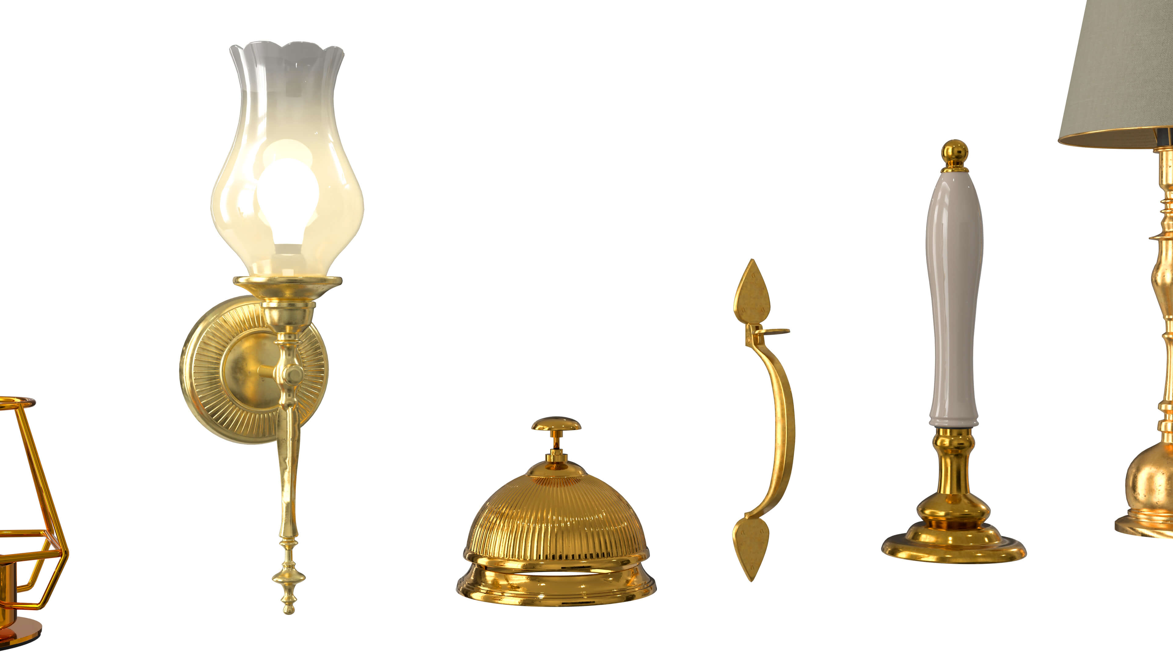 Brass 3D Model Collection by CGHawk