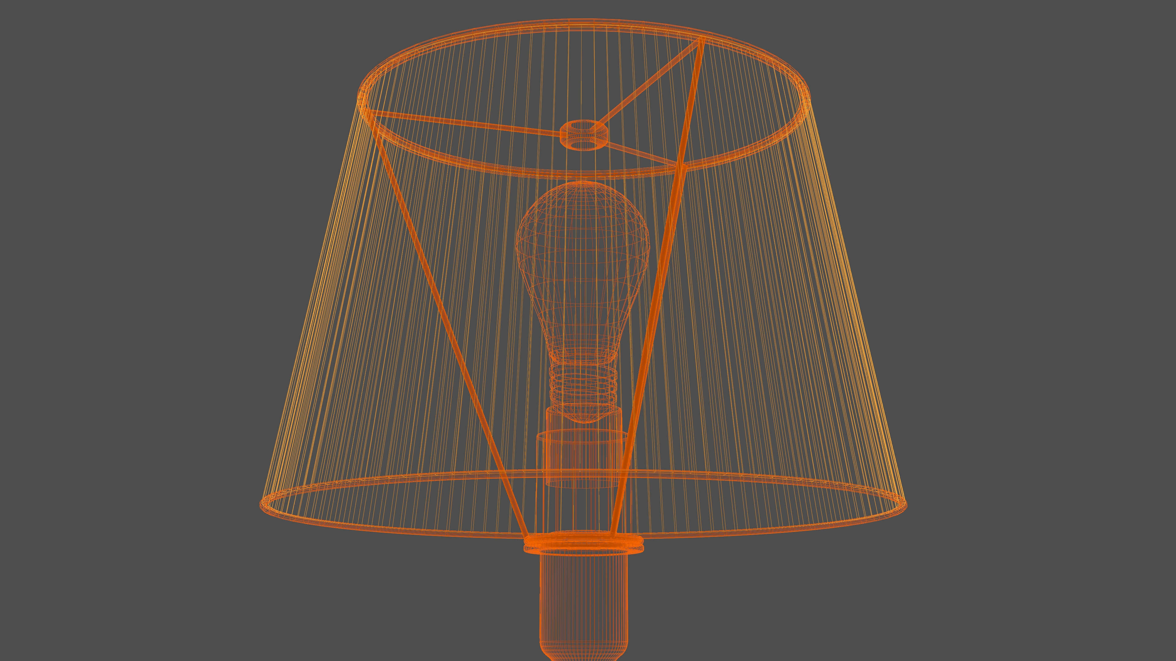 Brass Standing Lamp - 3D Model by CGHawk